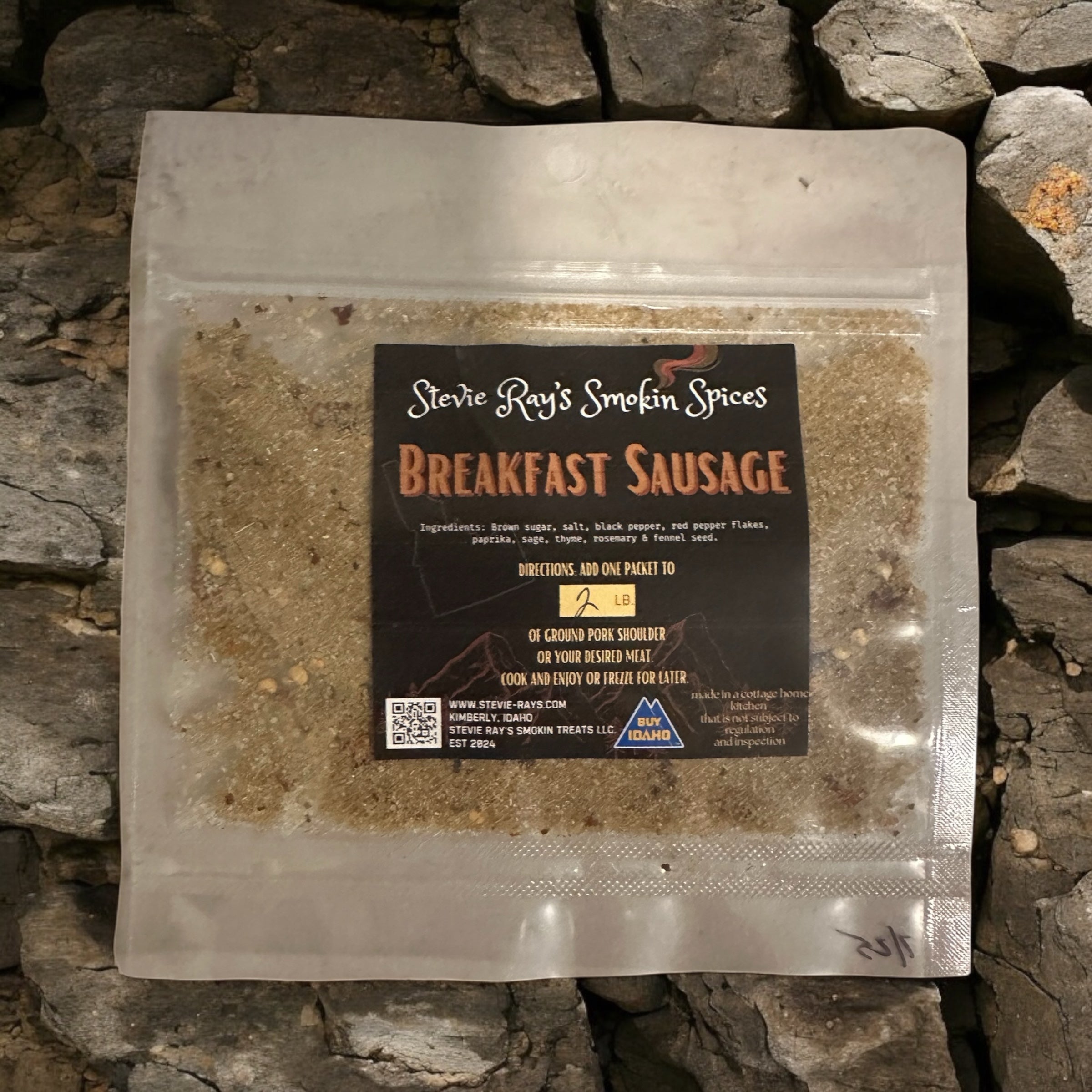 Breakfast Sausage Mix – Stevie Ray's Smokin Treats